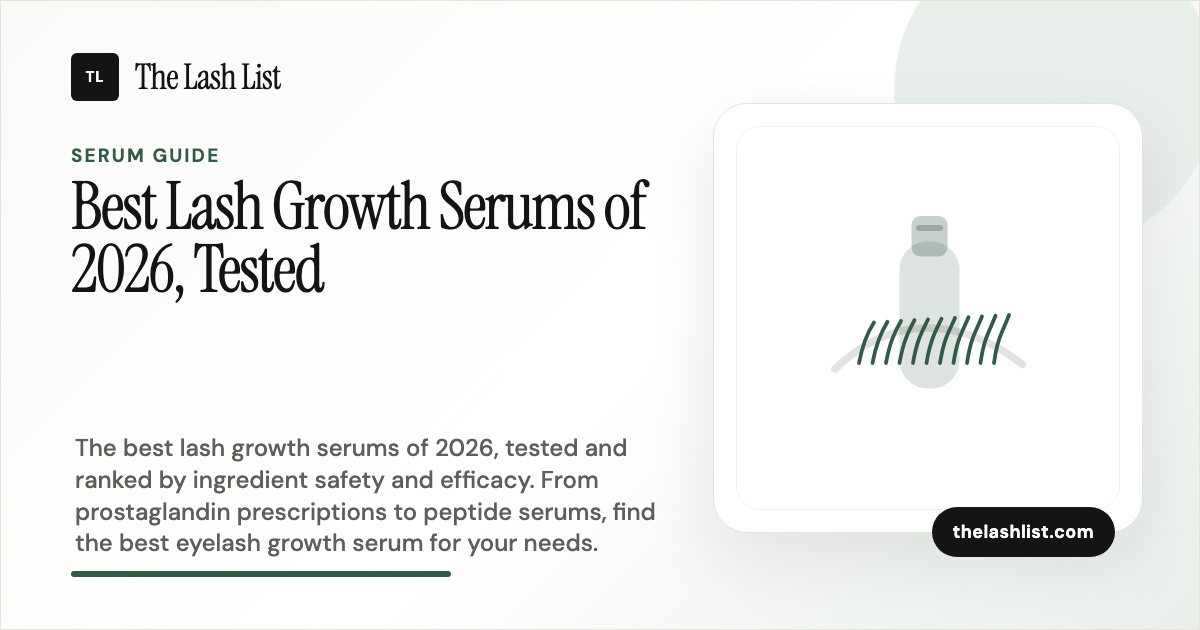 Best Lash Growth Serums of 2026, Tested | The Lash List